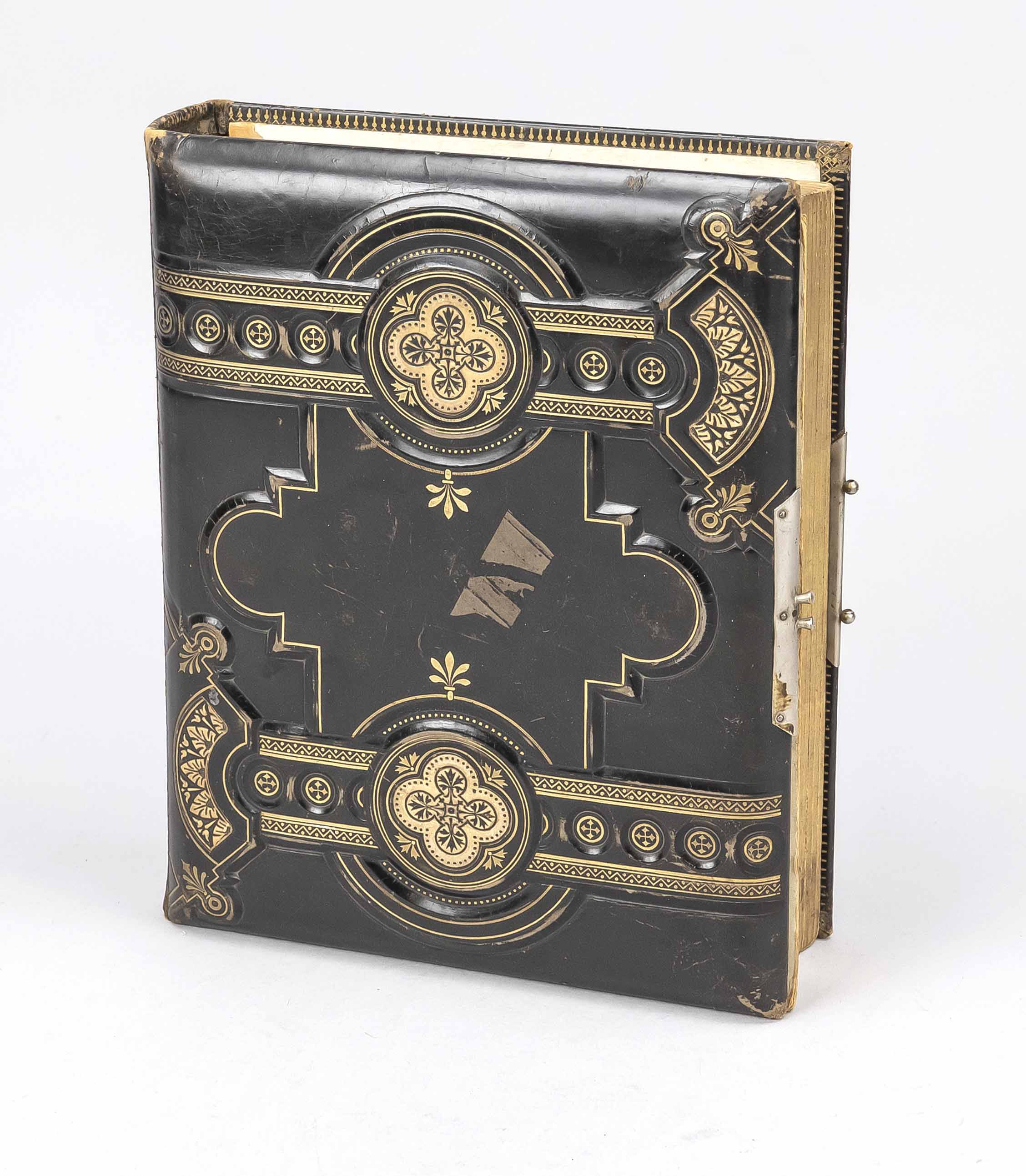 Lot 4128 - Gründerzeit photo album, 2nd half of t - Historia