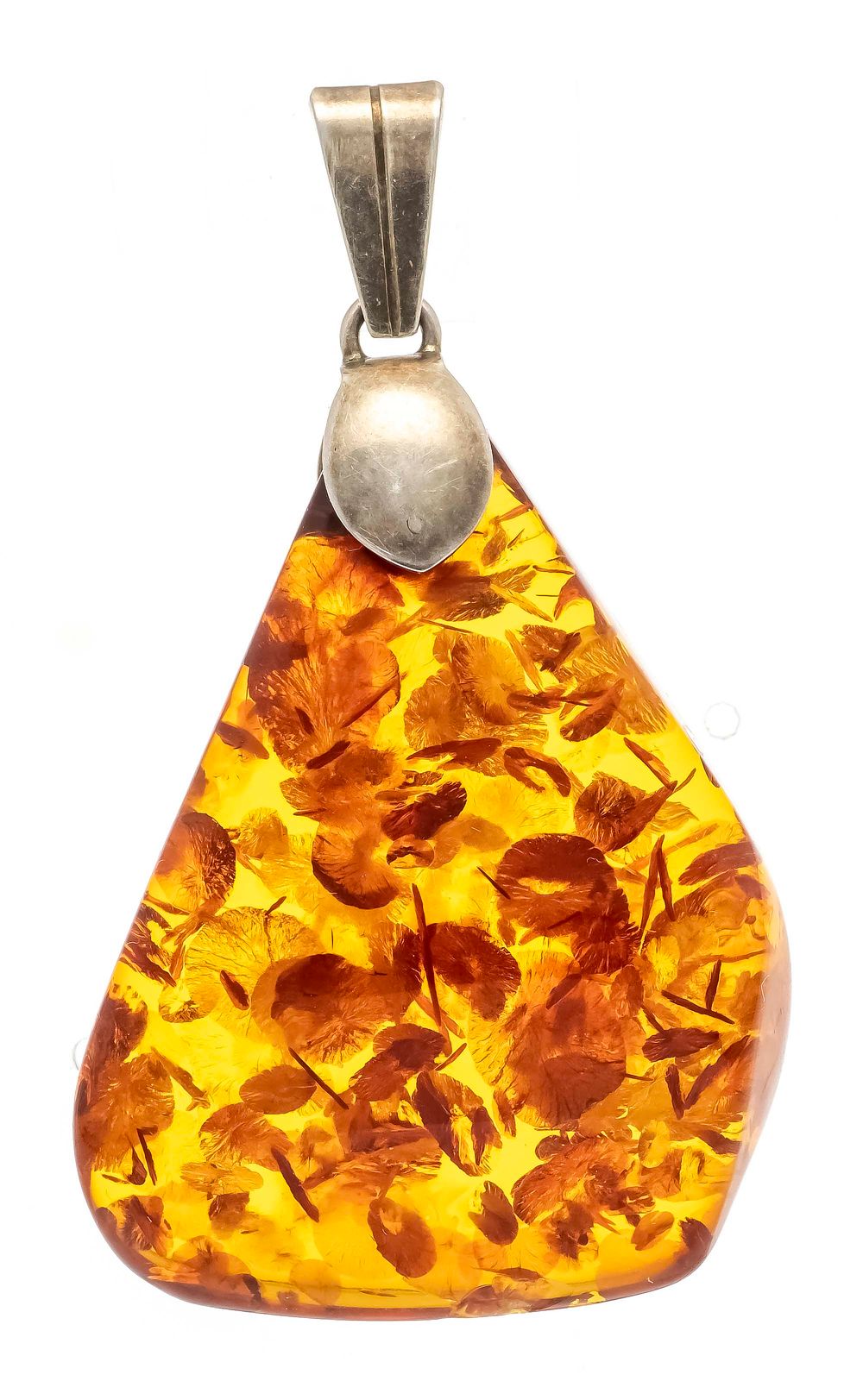 Lot 928 - Fischland Bernstein-Anhänger Silbe - Historia