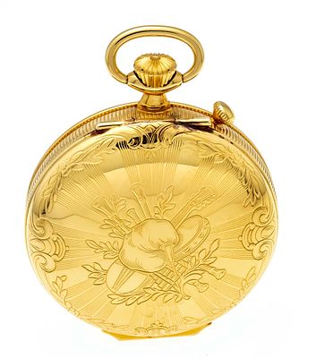 Lot 1060 - Reuge Herrentaschenuhr mit Spielwe - Historia