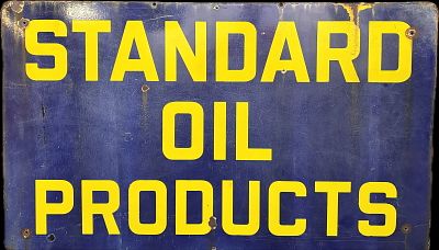 Lot 412 - Standard Oil Products DSP Advertising Sign | Holler & Hammer ...