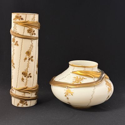 Lot 242 - Colonial Ware Vases Lolley Estate | Jaremos Auction