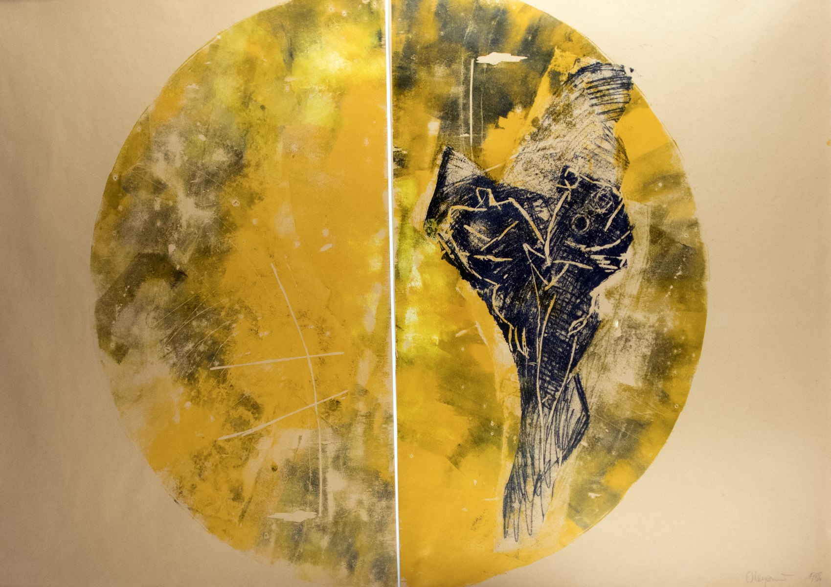 Lot 590 - Leyener, Annette: Gelbe Kugel II - Peter Karbstein - Kunst ...