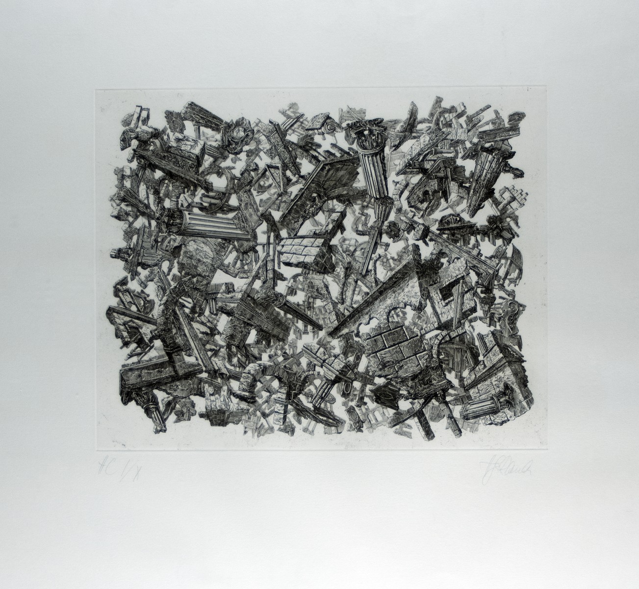 Lot 165 - Rauch, Hans Georg: Ruinen - Peter Karbstein - Kunst- und ...