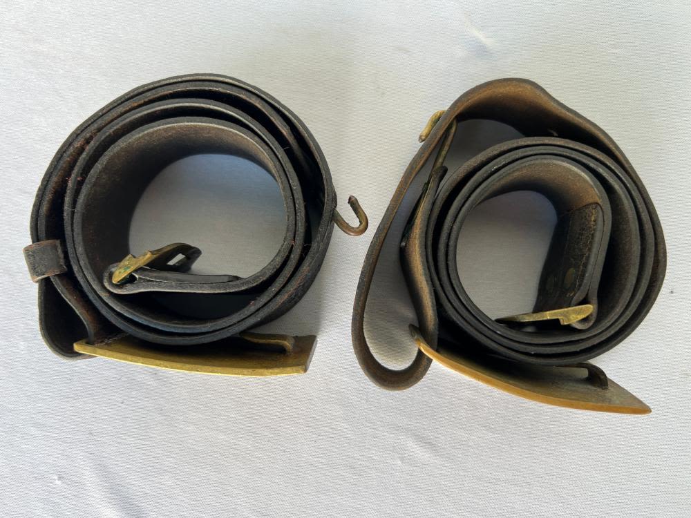 Rare 1874 Indian War Era Belts - Complete and in Good Condition