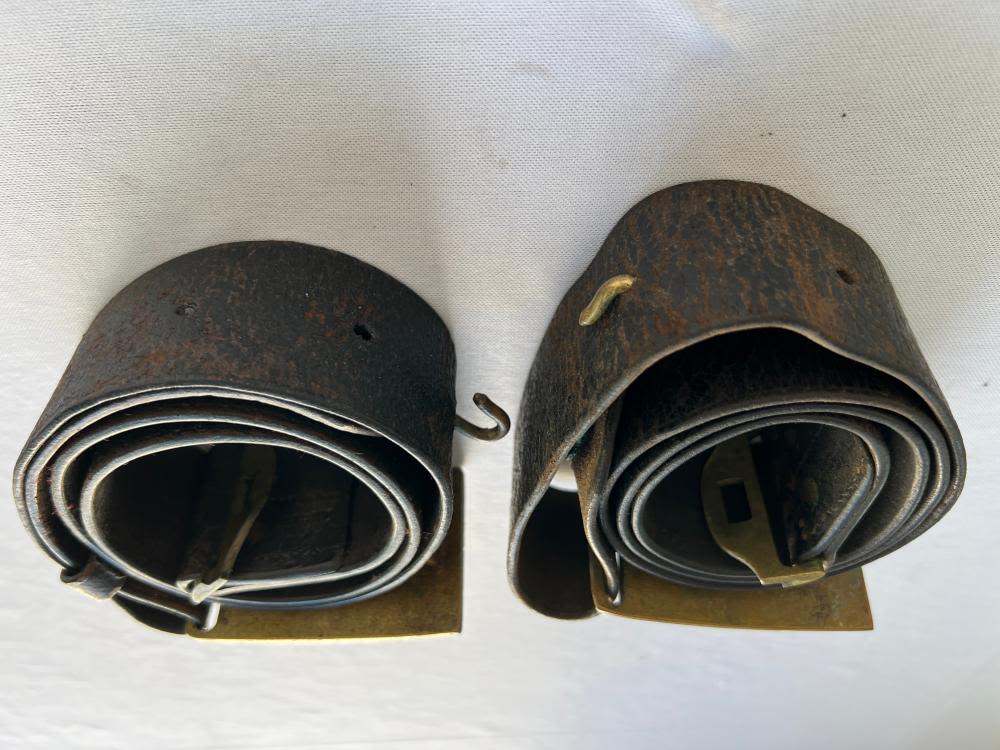 Rare 1874 Indian War Era Belts - Complete and in Good Condition