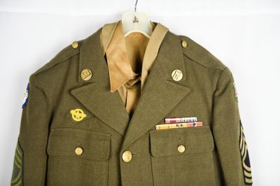 Lot 20 – Id’d WWII 6th Army – Alaska Defense Command Uniform – Karlan's ...