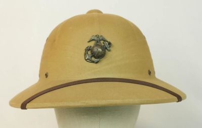 Lot 141 – Identified WWII Era USMC Summer Pith Helmet – Karlan's Arms ...