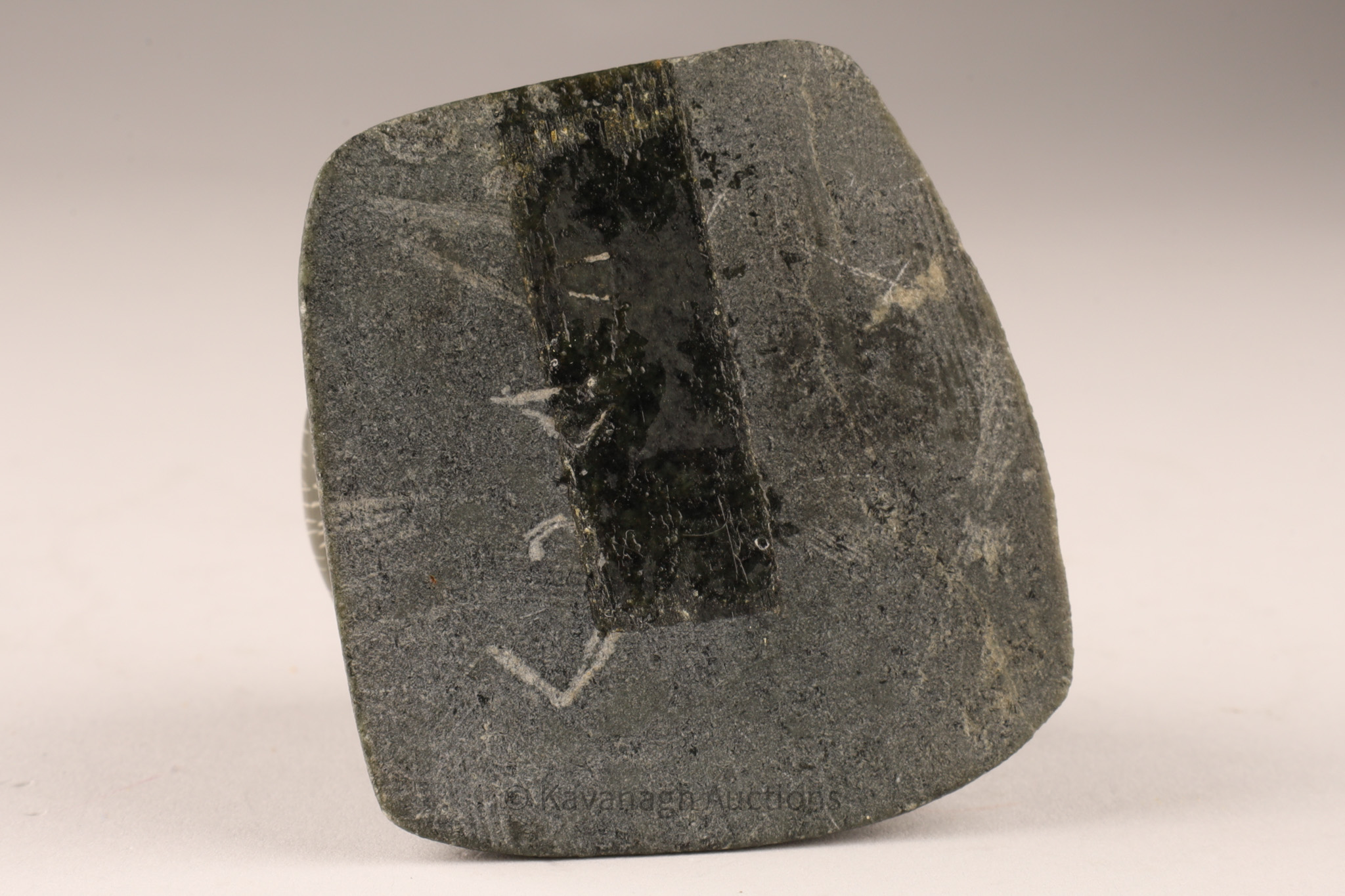 Lot 45 - Small Inuit Stone Carving of a Sea Urchin - Kavanagh Auctions