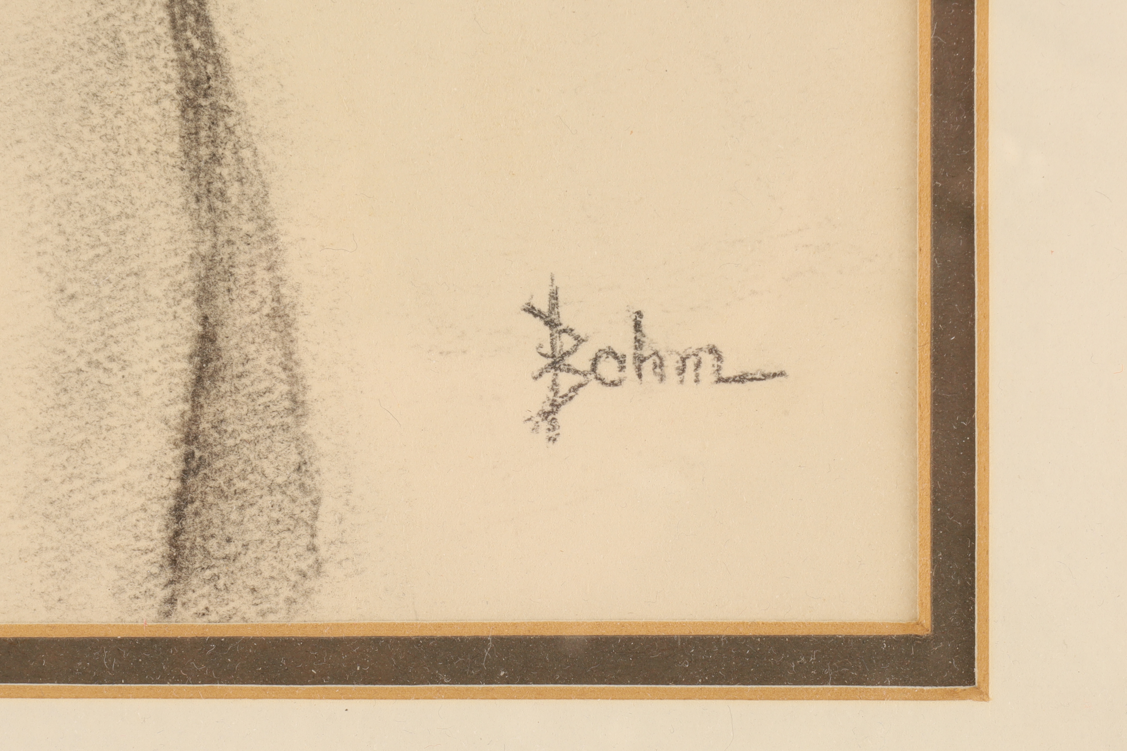 Lot 257 - Otto Bohm (Canadian, 1905-) Pencil Drawing, Female Nude Study ...