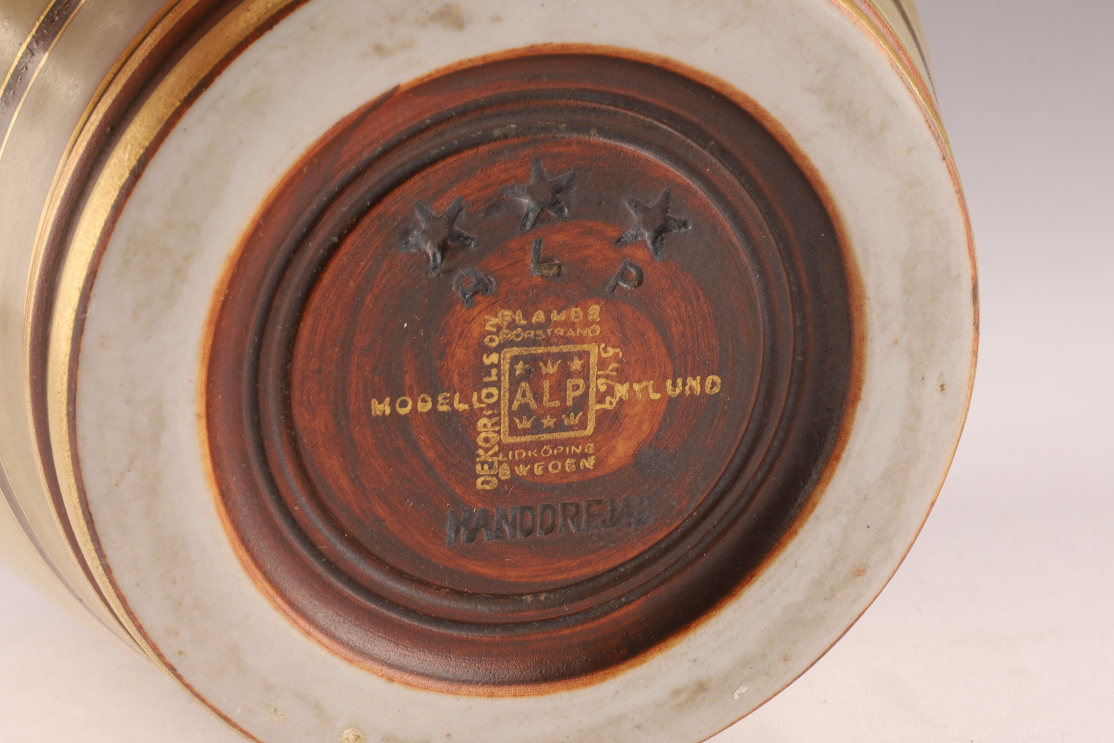 Lot 148 - Gunnar Nylund Rorstrand Flambe Stoneware Jug Art Deco Ewer c ...