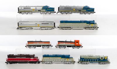 Lot 424 - MTH Model Train O Scale Locomotive Assortment | Leonard ...