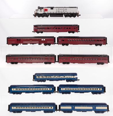 Lot 457 - MTH Model Train O Scale Lehigh Valley Assortment | Leonard ...