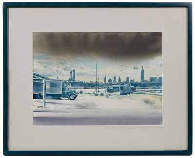 Lot 115 - Jonathan Janson (American, b.1950) "Clouds" Watercolor ...