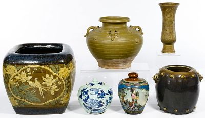 Lot 234 - Asian Style Jar and Vase Assortment | Leonard Auction Company