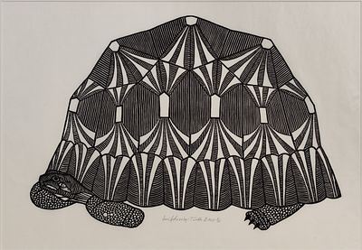Lot 161 - Jacques Hnizdovsky (Ukrainian / American, 1915-1985) 'Turtle ...