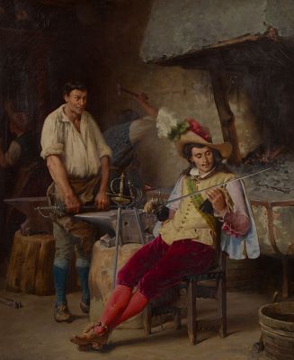 Lot 319 - Charles-Alexandre Coessin de la Fosse (French, 1829-1910 ...