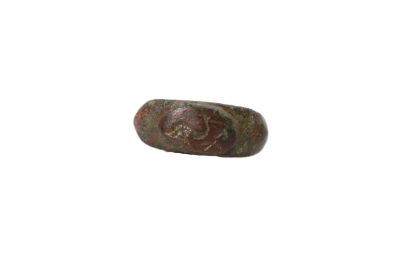 Lot 68 – Roman Bronze Ring with Dolphin 1st 3rd c. AD – Life Antiques