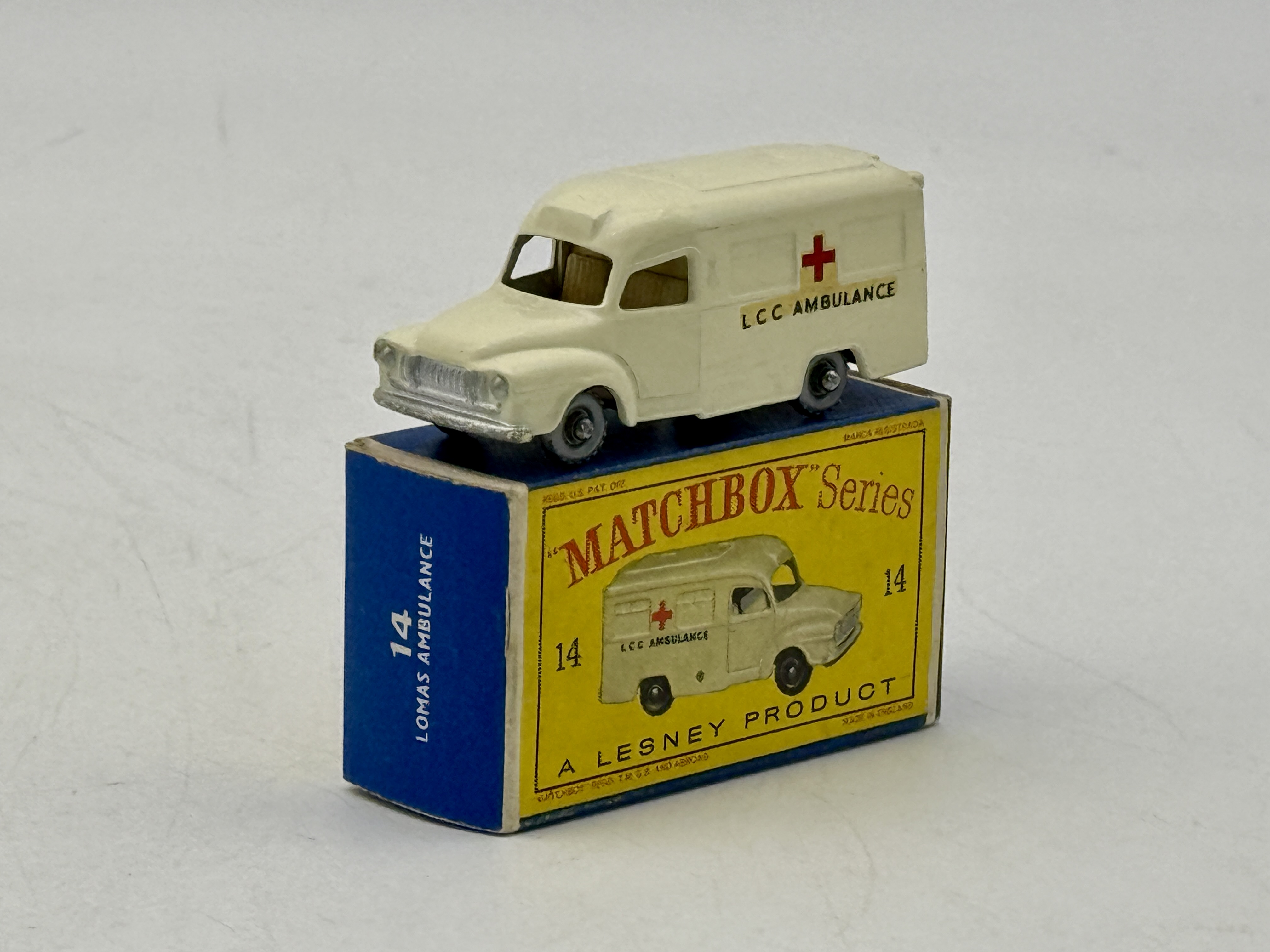 Lot 3 - Matchbox 14C2 Lomas Ambulance | Lloyd Ralston Toys