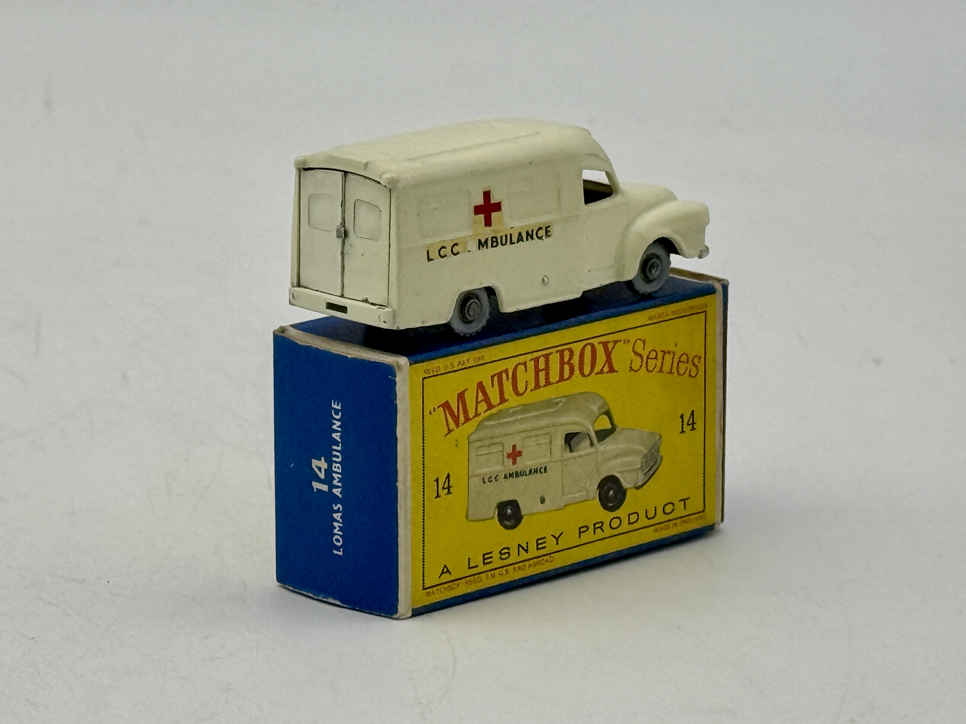 Lot 3 - Matchbox 14C2 Lomas Ambulance | Lloyd Ralston Toys