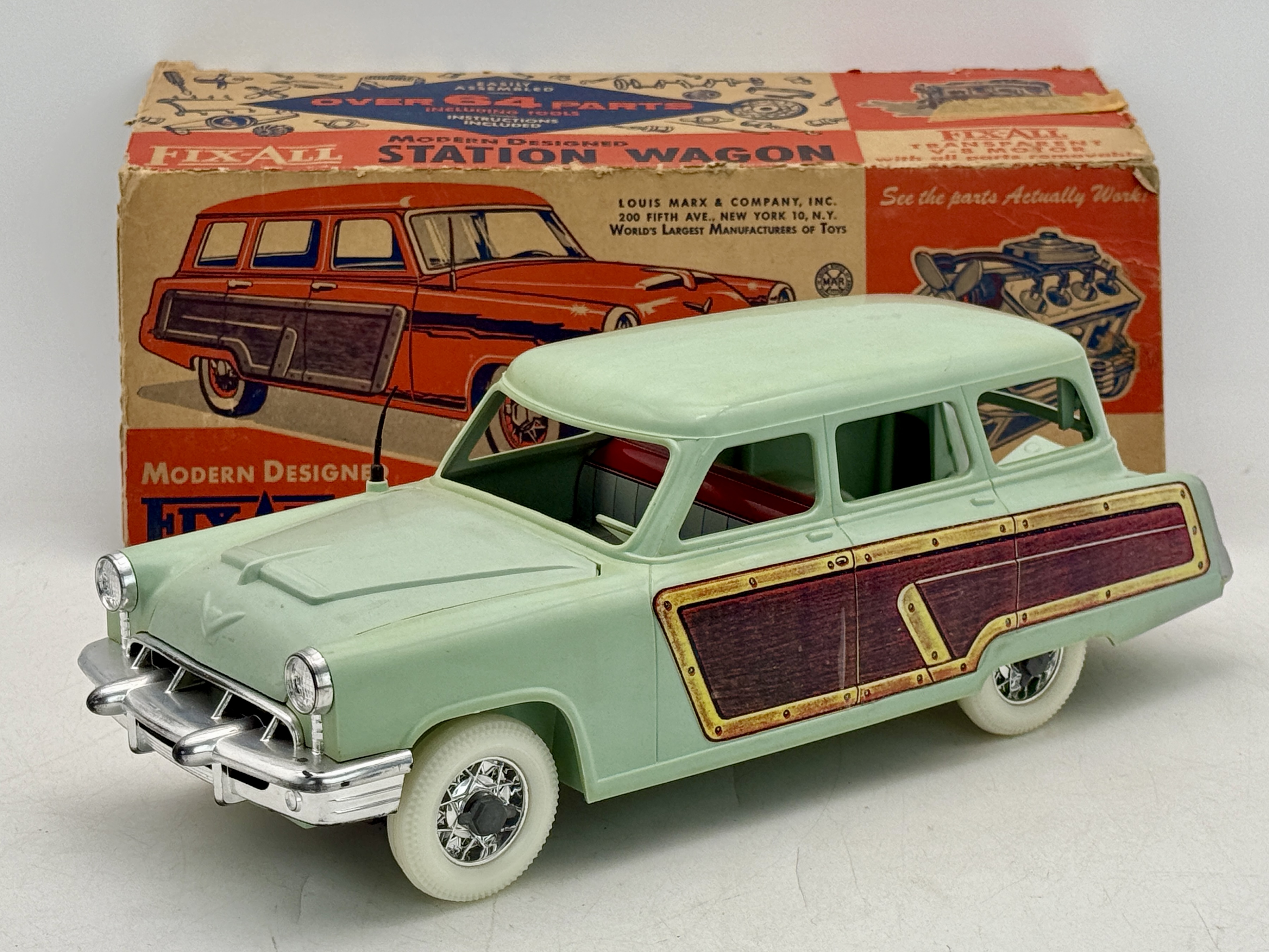 Lot 207 - Marx "Fix-All" Station Wagon Toy Car | Lloyd Ralston Toys