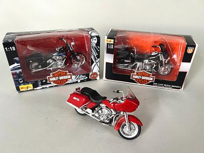 Lot 85 - Harley-Davidson Diecast Motorcycle Collection | Magna Auction ...