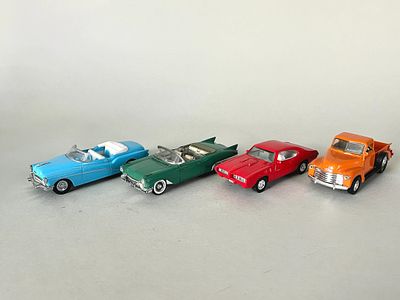 Lot 101 – Diecast Vintage Car Collection – Set of 4 – Magna Auction Company
