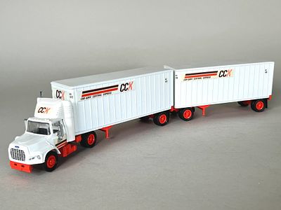 Lot 396 - Con-Way Central Express Diecast CCX 2 Trailr Truck | Magna ...