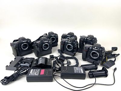 Lot 25 - Nikon Camera Body Collection with Accessories | Magna Auction ...