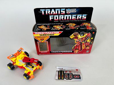 Lot 111 - 1986 Transformers Targetmaster SURESHOT Dune Buggy | Magna ...