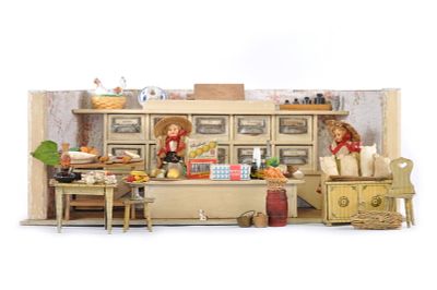 Lot 273 - German Erzgebirge General Store with lots of Accessories ...