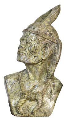 Lot 182 - NICHOLAS TANDI SIGNED SHONA MALE HAND-CARVED BUTTER JADE OR ...