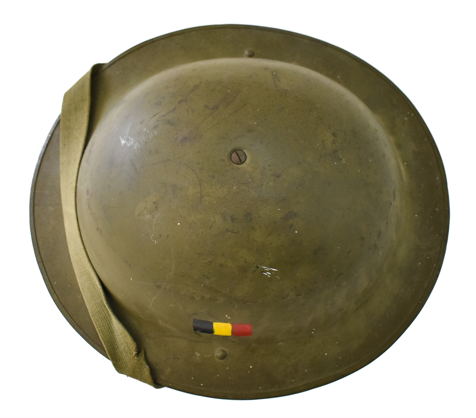 Lot 428 - BELGIAN MILITARY M49 MK. II HELMET | McLaren Auction Services