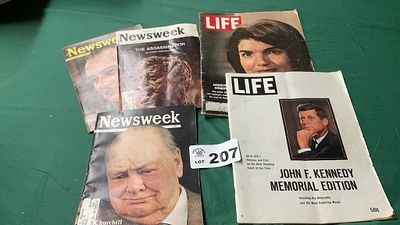 Lot 207 - JFK MAGAZINES | Mollett Auctions