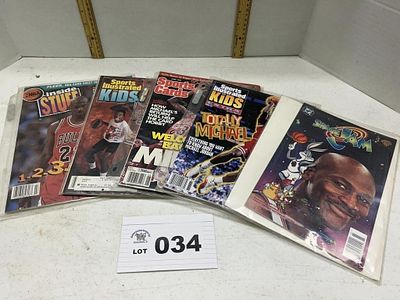 Lot 34 - MICHAEL JORDAN MAGAZINES | Mollett Auctions