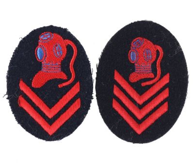 Lot 219 – Original German WWII Kriegsmarine Deep Sea Diver Patches ...