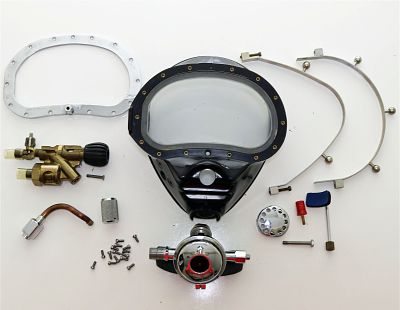 Lot 99 – Morse Diving US Navy Mark 1 Mod 0 Band Mask – Nation's Attic ...