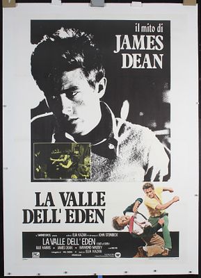 Lot 167 - Original 1980s Italian EAST OF EDEN Poster LINEN BACKED ...