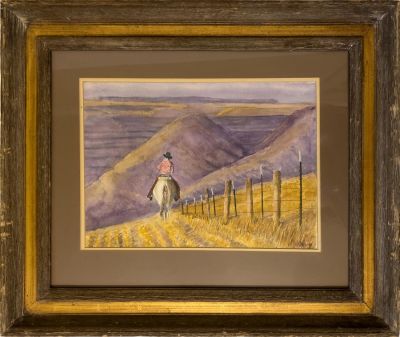 Lot 55 - Goertz, Norton (1915-1990) untitled horse and rider ...