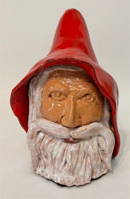 Lot 84 - Ebaugh, Max (1918-2013) St Nick, ceramic - Red Barn Studio