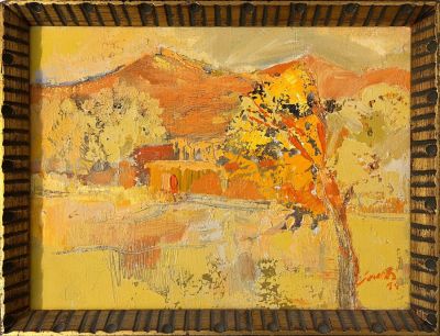 Lot 131 – Smith, Bob (Robert Bolton), oil on canvas, landscape – Red ...
