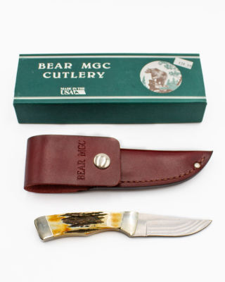 Lot 275 - Bear MGC Cutlery 596 Stag Knife Like New Condition | Retro ...