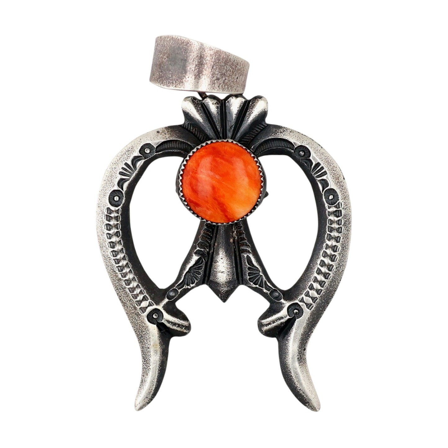 Lot 60 - Eva & Lindberg Billah Navajo Sterling Spiny Oyster Naja ...