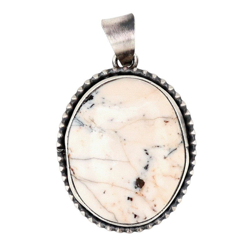 Lot 228 - Scott Skeets Navajo Handmade Sterling White Buffalo Turquoise ...