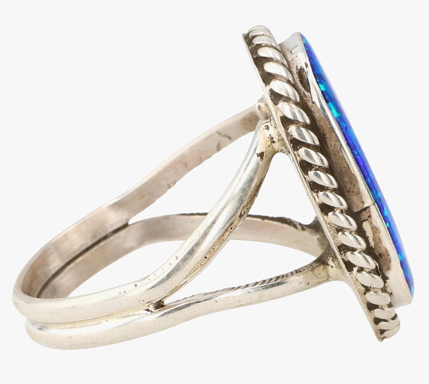 Lot 305 - Victor Thompson Navajo Sterling Opal Ring Sz 6.5 | Retro ...