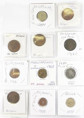Lot 38 - (12) PHILIPPINES COINS | R. Howard Collectible Auctions