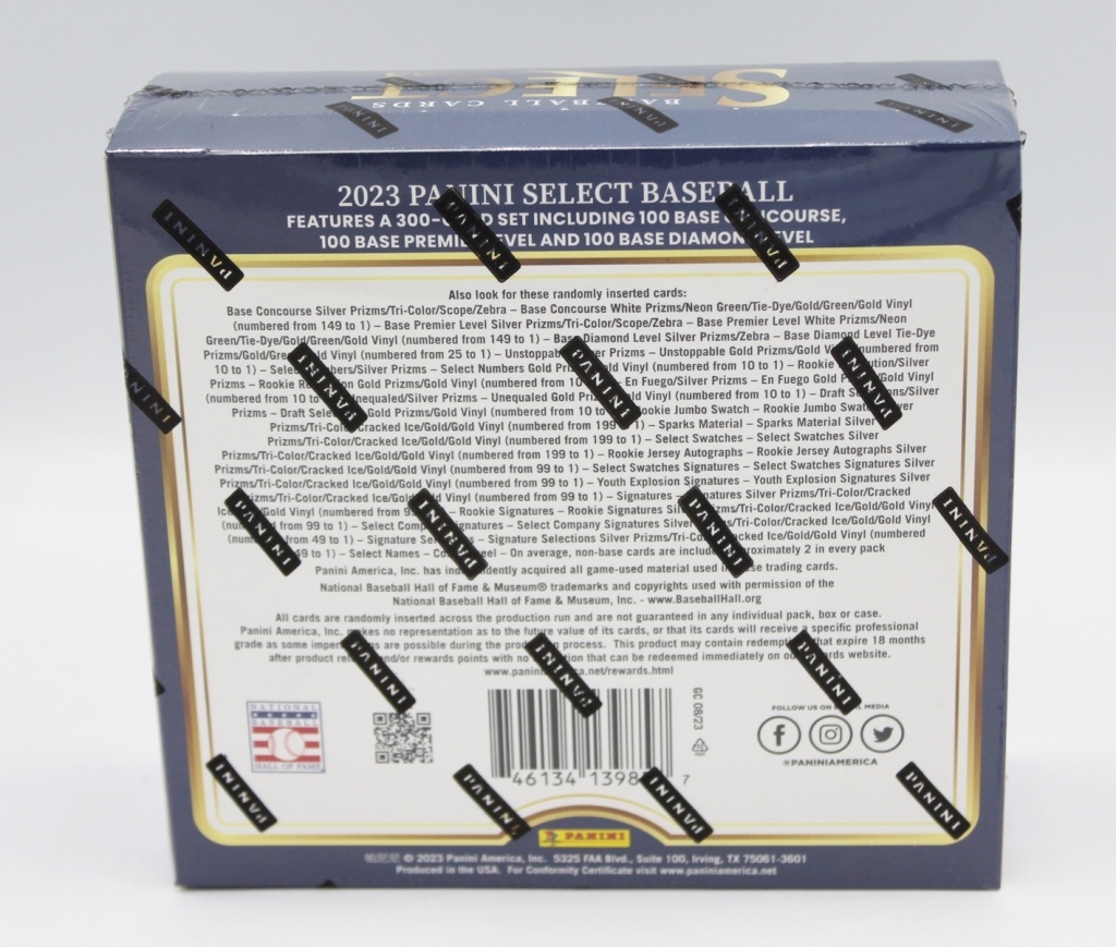 Lot 150 - 2023 PANINI SELECT BASEBALL BOBBY BOX | R. Howard Collectible Auctions