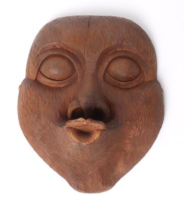 Lot 311 – Japanese Excentric Monkey Face Mask – Scollard Auctions