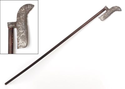 Lot 34 – Antique Pole Axe or Bill – Scollard Auctions