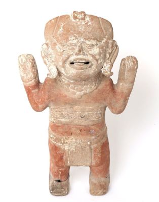 Lot 256 – Tall Sonriente Smiling Figure, Remojadas Veracruz 300 CE -900 ...