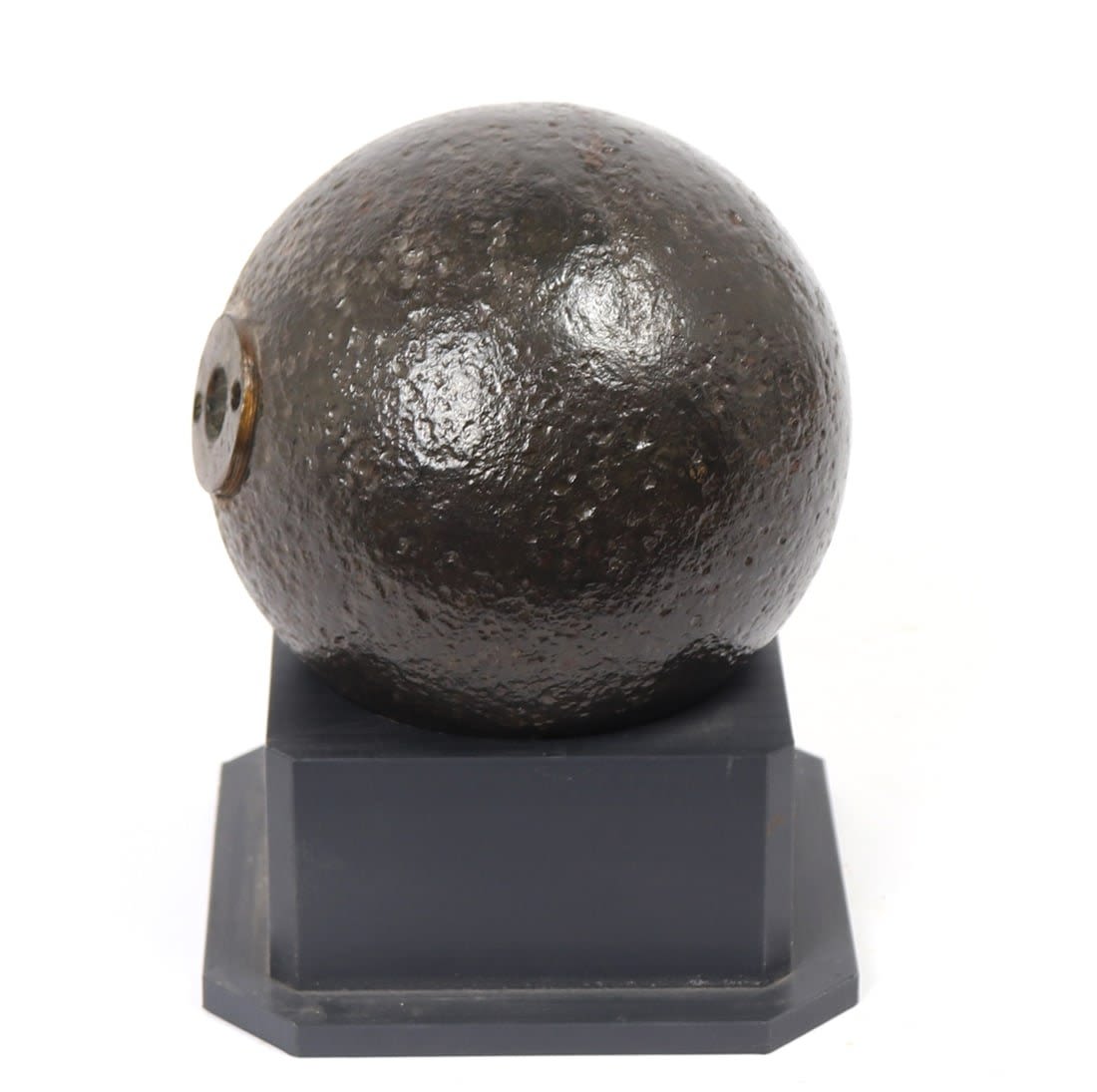 Lot 45 – Civil War Confederate Spherical Shell w/ Brass Fuse – Scollard ...